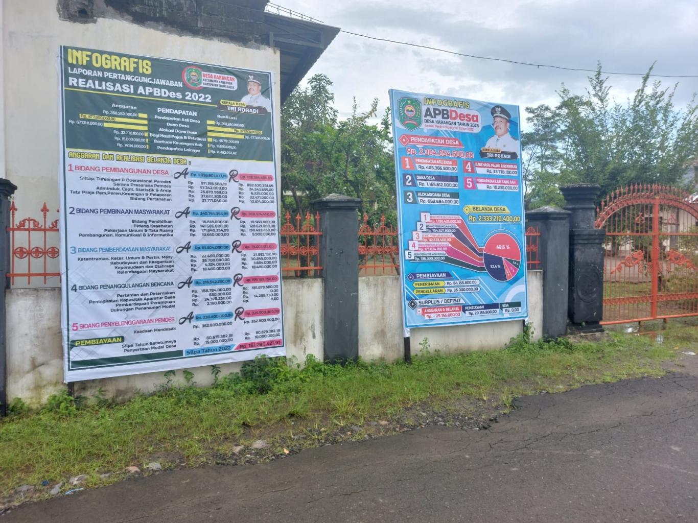 INFOGRAFIS APBDES AWAL TAHUN ANGGARAN 2023 - Website Desa Karangan